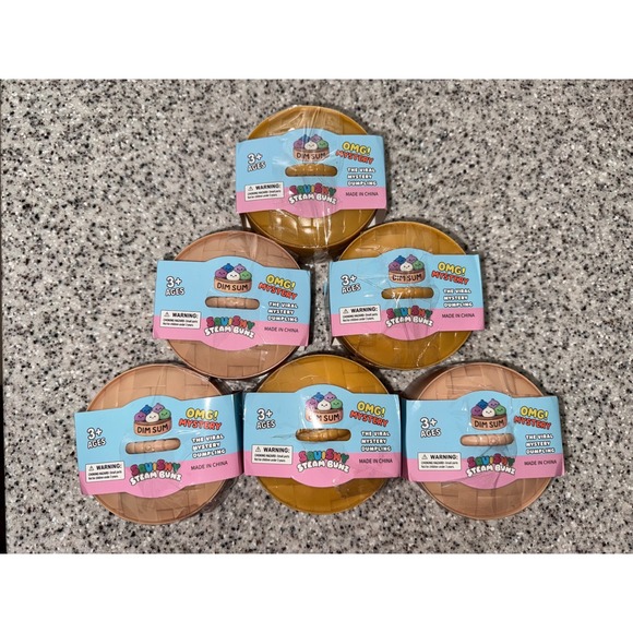 OMG! Mystery | Toys | Omg Mystery Dim Sum Squishy Steam Bun Viral ...